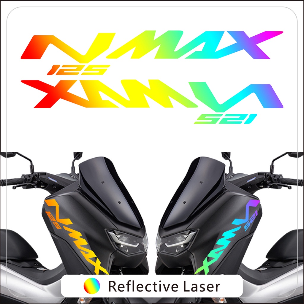 Yamaha Nmax V1 V2 125 155 160 Sticker Vinyl Reflective Holographic ...