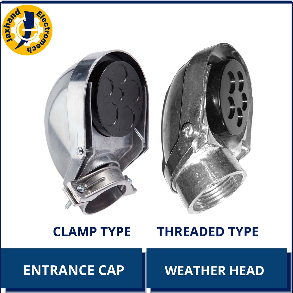 Entrance Cap Weather Head Clamp Type / Threaded Type | Shopee Philippines