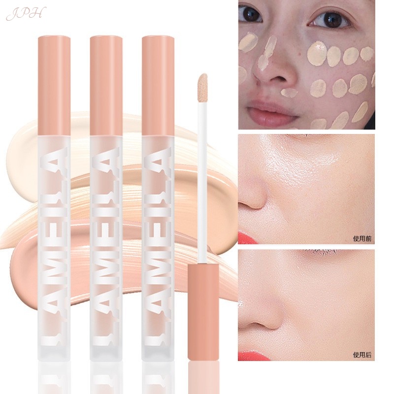 【JP4】Three-color Concealer High Brightening Lotion Concealer Covers ...