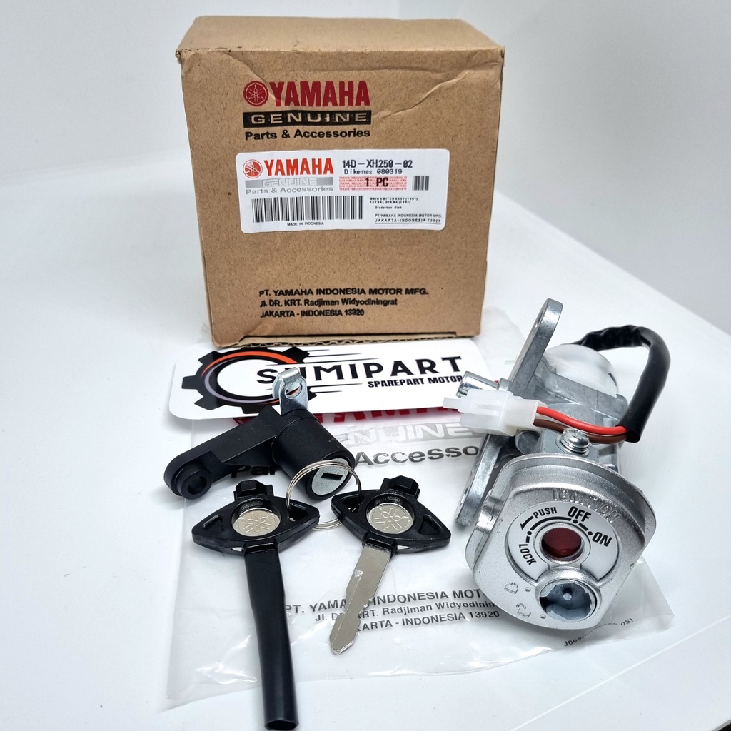 Ignition Key Set Seat Key Set YAMAHA Mio Soul karbu Nouvo Fino karbu ...