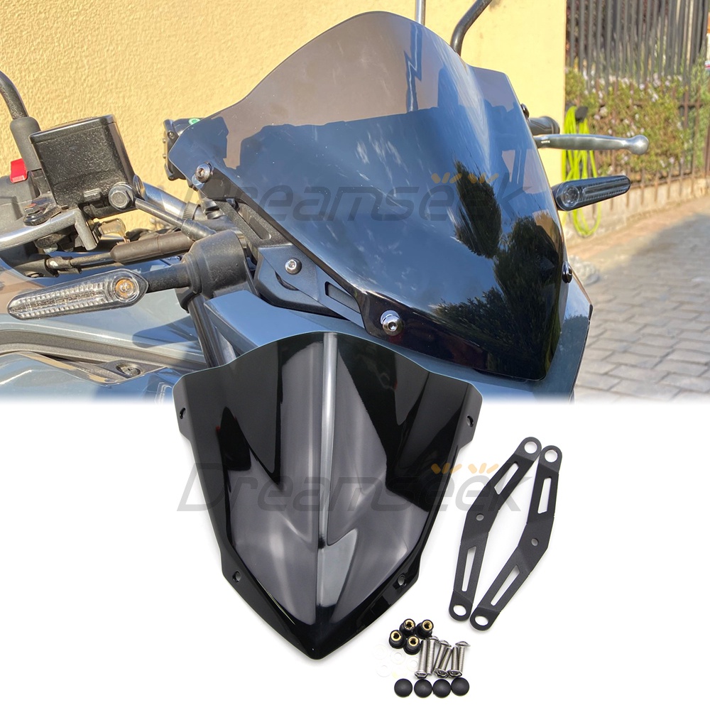 Motorcycle Windscreen for Yamaha MT-03 MT-25 2020 2021 2022 2023 ...