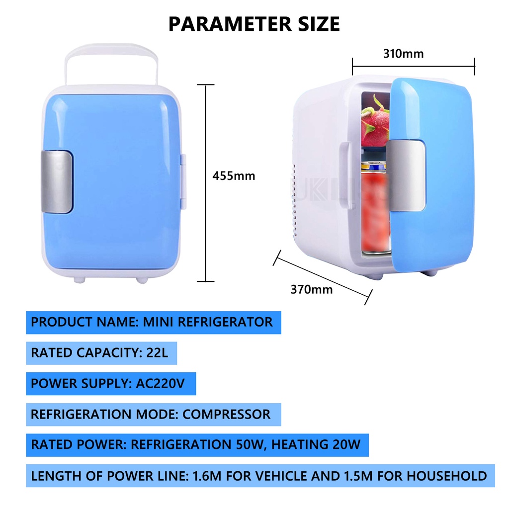 2022 Refrigerator For Cosmetics Mini Skincare Beauty Fridge Makeup ...