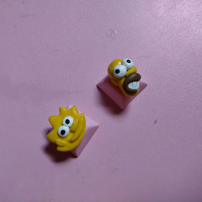 The Simpsons artisan keycaps | Shopee Philippines