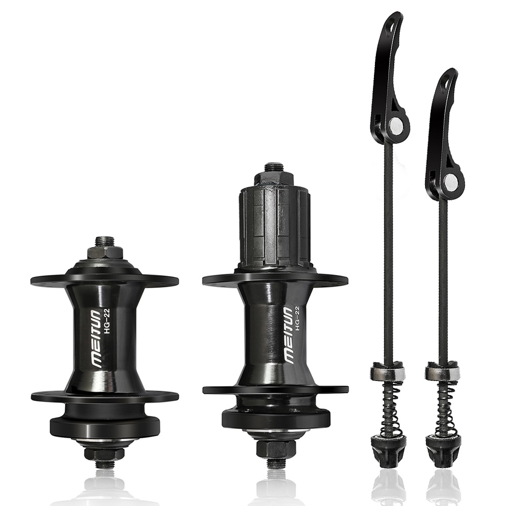 Quando 32H Bike Front Rear Hub 2 Pawl Hub Quick Release 8/9/10 speed ...