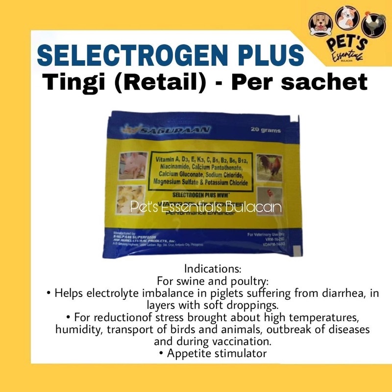 Selectrogen Plus Tingi (Retail) - Per sachet | Shopee Philippines