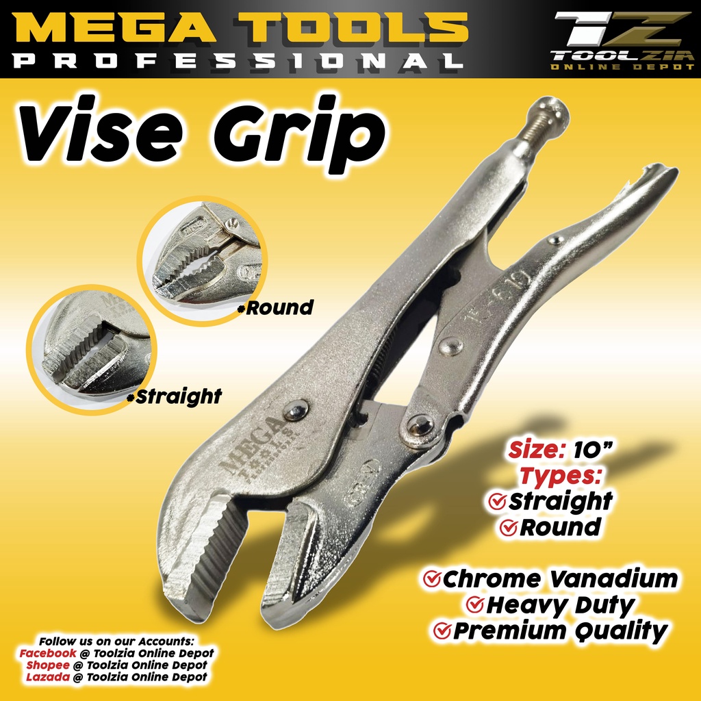 MEGA Vise Grip (VGRIP) | Shopee Philippines