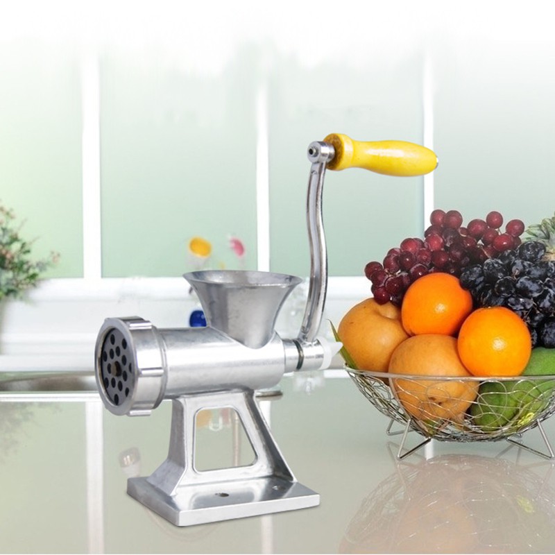 Heavy Duty Hand Operated Crank Meat Mincer Grinder Beef Pa | Shopee ...