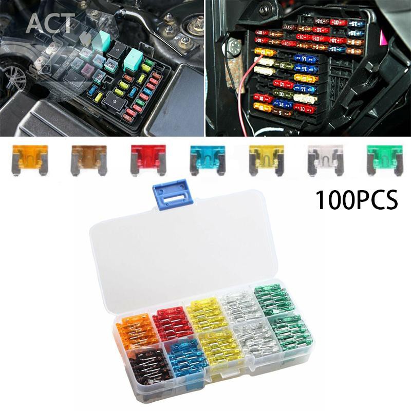【ACT】Fuse Colorful Truck Assorted Micro Mini Box 5-30AMP 5A 7.5A 10A ...