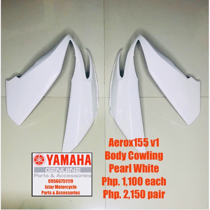 BODY COWLING / AEROX V1 100% YAMAHA GENUNINE | Shopee Philippines