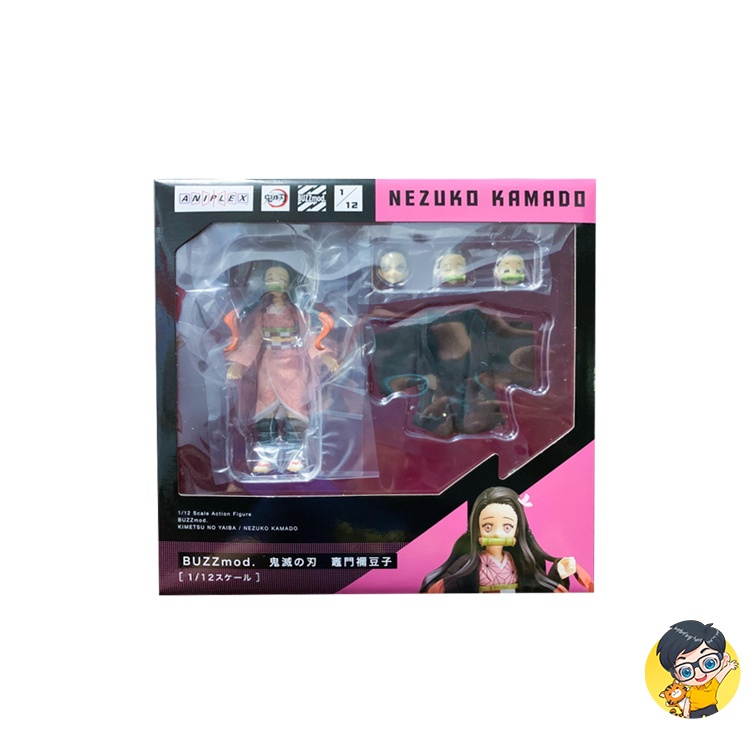 Demon Slayer: Kimetsu no Yaiba BUZZmod. Nezuko Kamado 1/12 Scale Figure ...