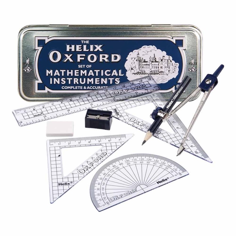 Helix Oxford Mathematical Instrument Set | Shopee Philippines