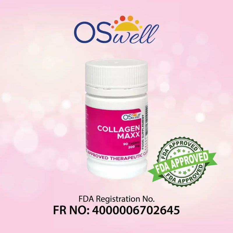 Authentic Oswell Collagen Maxx 18,000mg with FREEBIES | Shopee Philippines
