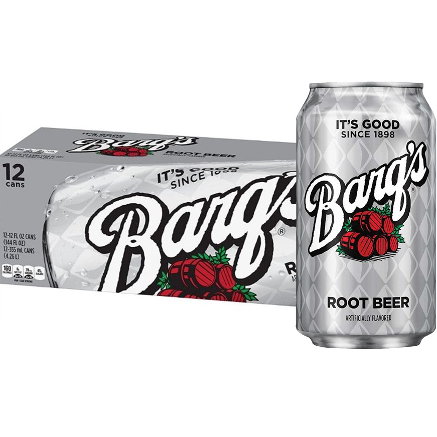 Barqs Root Beer In Can 12 X 355ml Shopee Philippines