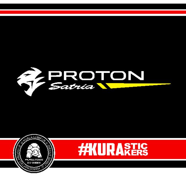 Train sticker. Windshield Sticker. Proton satria sticker | Shopee ...