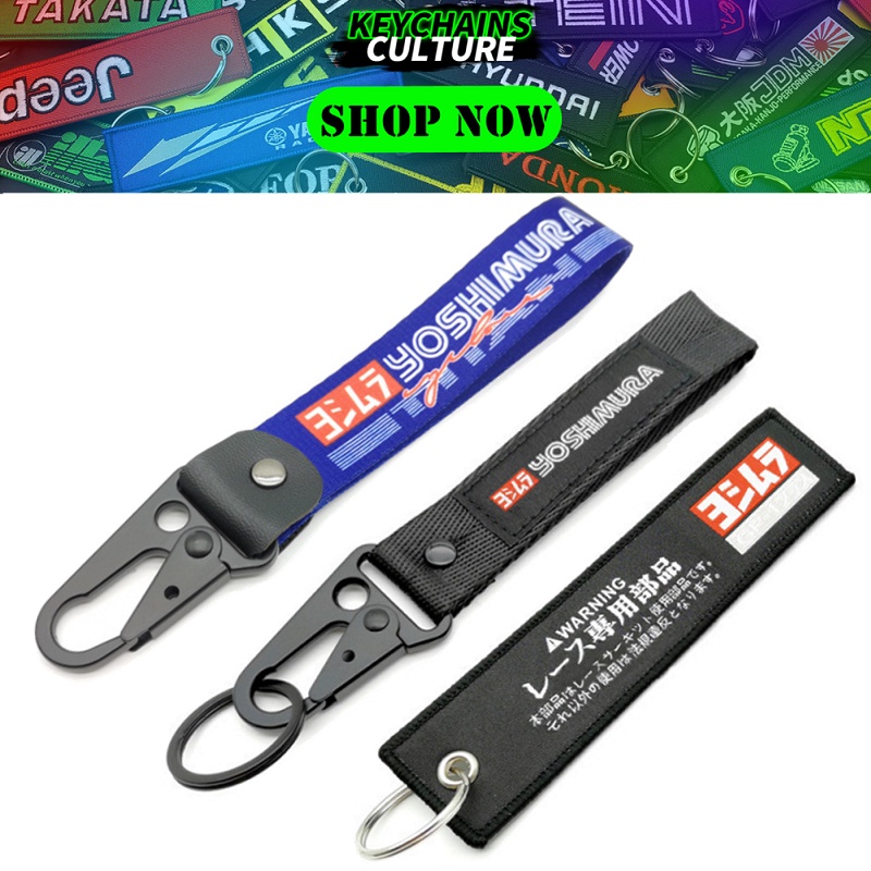 1 Pcs Yoshimura Olecranon Keychain Motorcycle Keyring Collection for ...