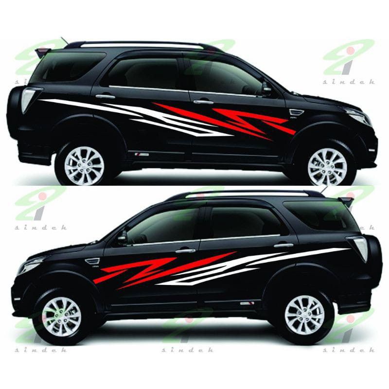 Toyata rush car sticker Ertiga Terios innova car sticker | Shopee ...