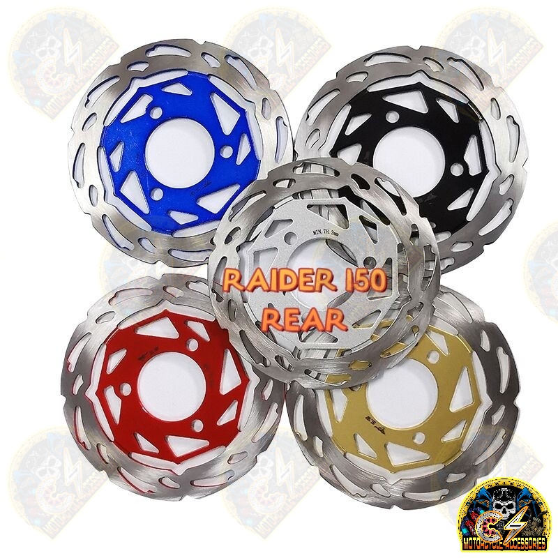 CS Motorcycle Rear Plate Disc Raider 150 | Shopee Philippines