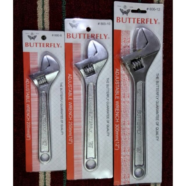 Butterfly Adjustable Wrench (Katala) | Shopee Philippines