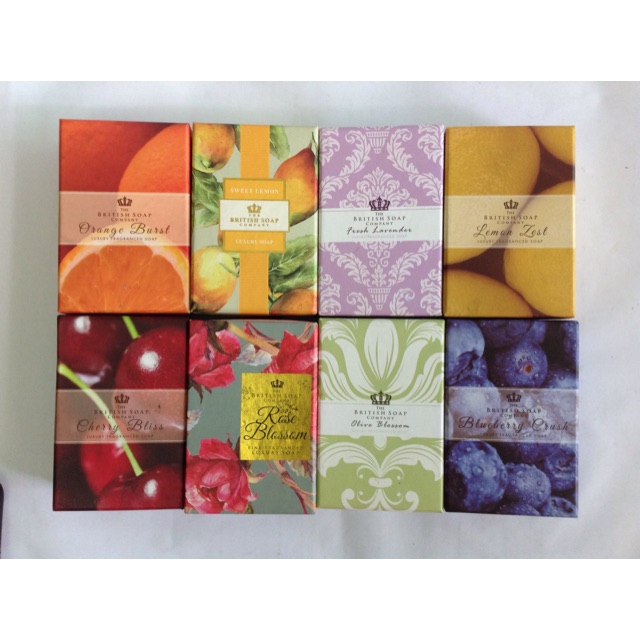 Luxury Fragrance Bar Soap ( British Soap ) Large 300 g. | Shopee ...