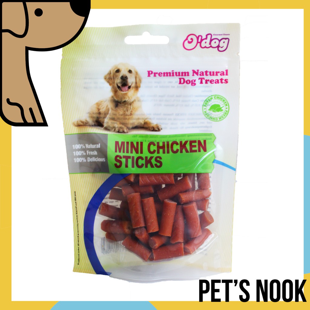 O'dog Mini Chicken Stix Dog Treats (100g) | Shopee Philippines