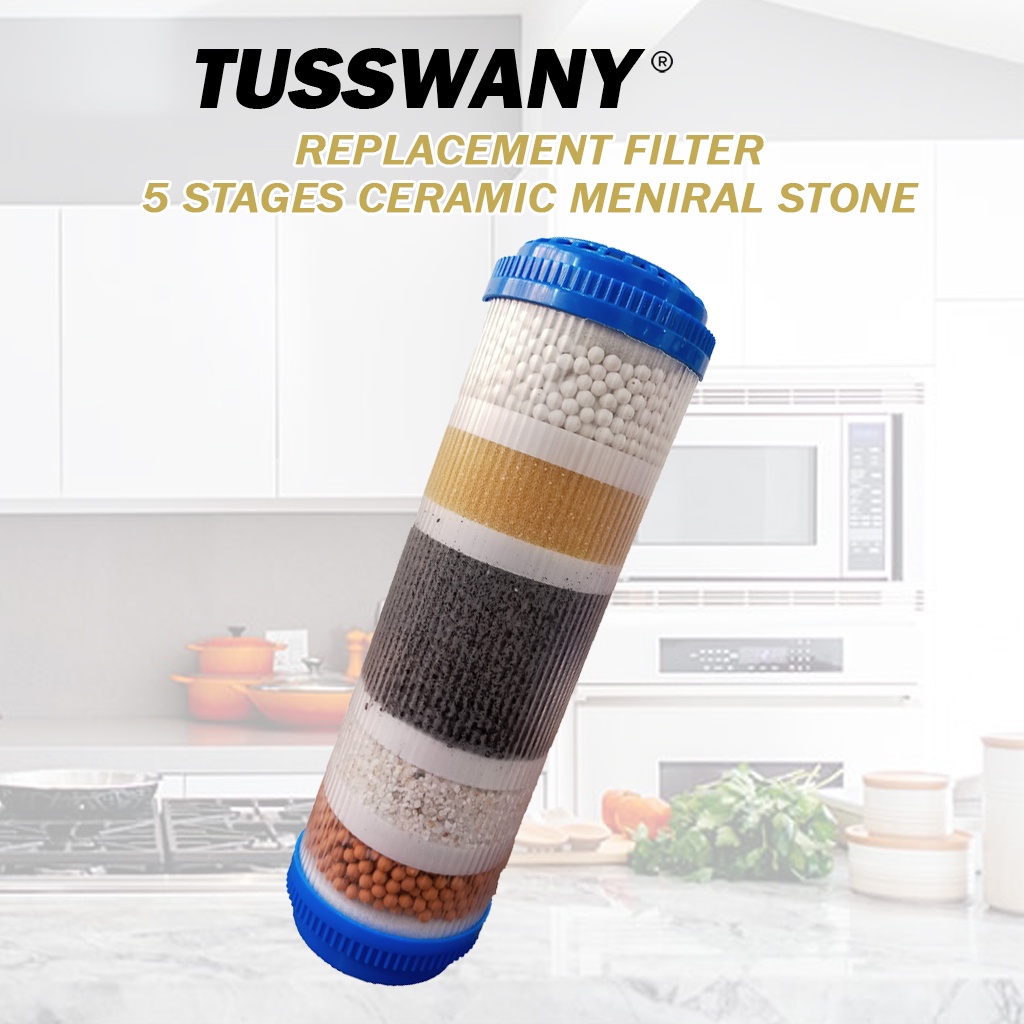 High Grade 10 Inches Ceramic 5 in 1 Mineral Stone Water Filter ...