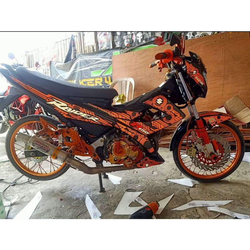 RAIDER R150 TECH DESIGN( FULL DECALS SET ) | Shopee Philippines