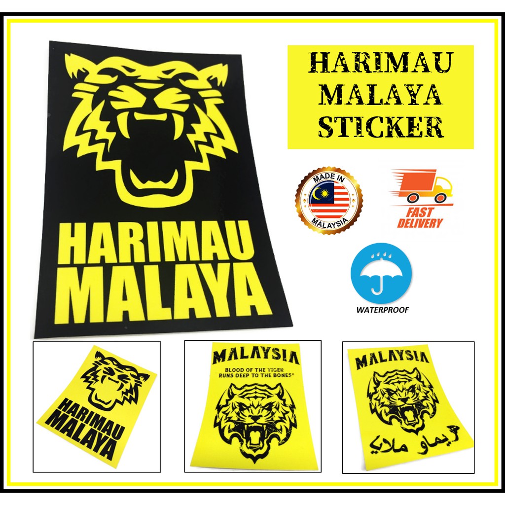 Harimau Malaya Sticker. Ultras Malaya. Team. National Team. FAM ...