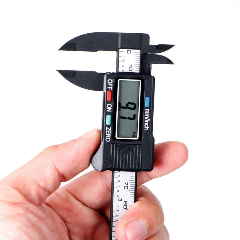 LCD Electronic Digital Vernier Caliper Gauge Measure Stone Bead Gem ...