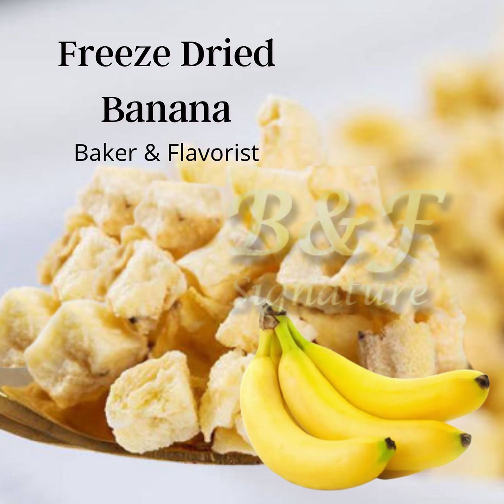 Banana dice 250g Freeze-Dried Banana Pellets Banana Pellets Banana dice ...