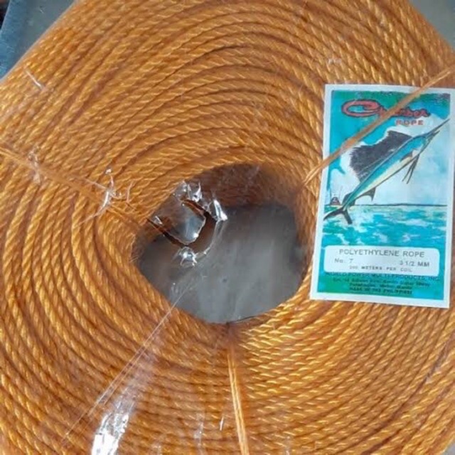 High quality lubid /nylon rope per roll (200meters):#4, #5, #6available ...