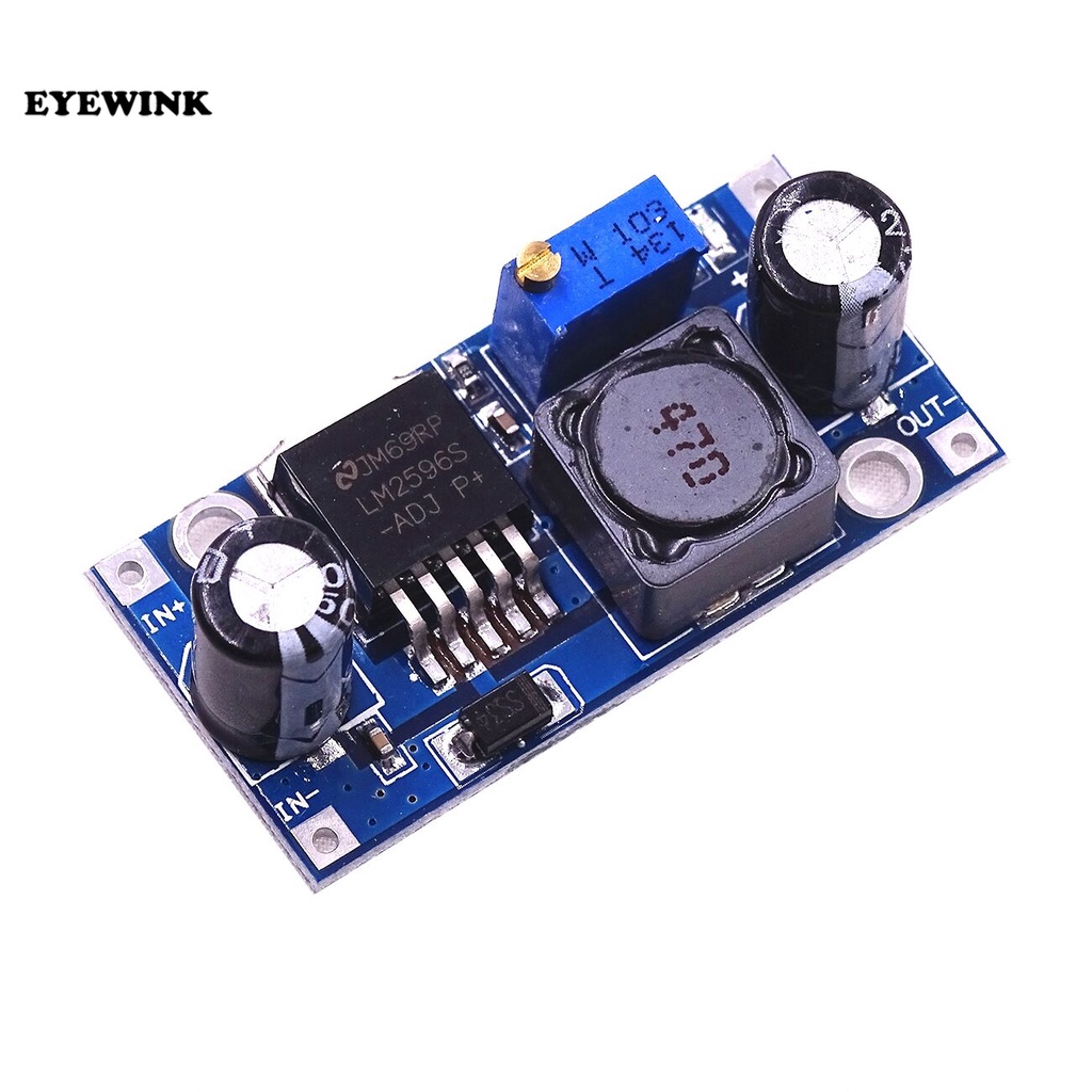 LM2596S LM2596 ADJ DC-DC Step-down module 5V/12V/24V adjustable Voltage regulator 3A(green ...