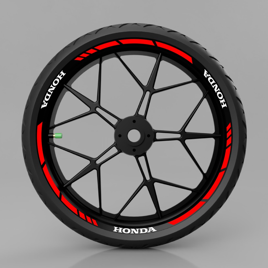 Honda rim Sticker / Mag Sticker for 17 inches | Shopee Philippines