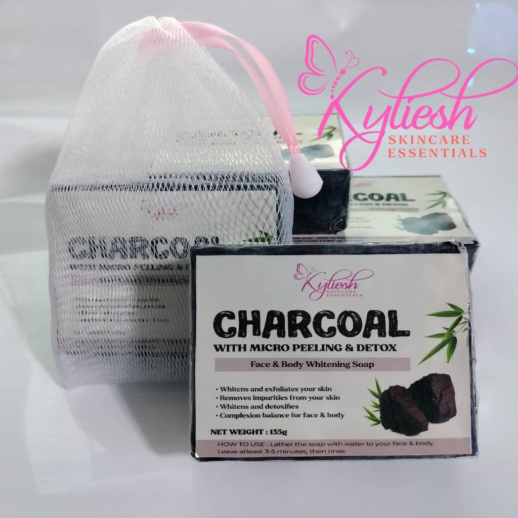 CHARCOAL MICRO PEELING AND DETOX SOAP 135G | Shopee Philippines