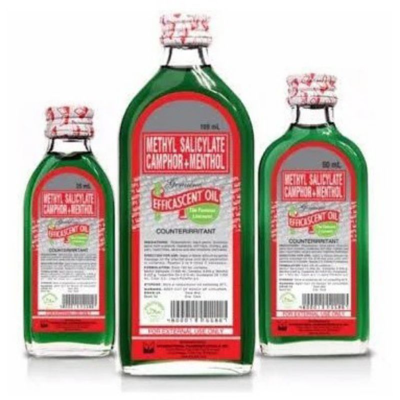 Efficascent Regular Oil 25-100ML | Shopee Philippines