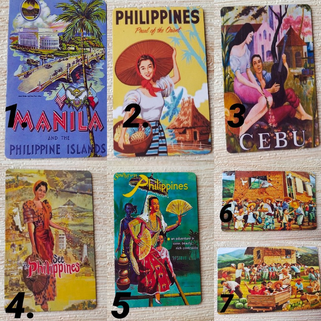 Philippines Vintage Design Ref Magnet Souvenir | Shopee Philippines