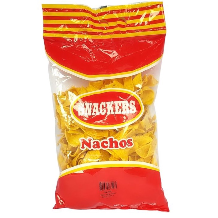 [Lowest Price] Snackers Nachos Plain 500g | Shopee Philippines
