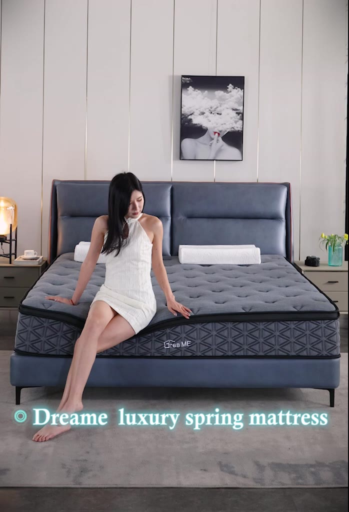 DreaMe Memory foam Spring mattress 5 Star Hotel Comfort Deluxe matress ...