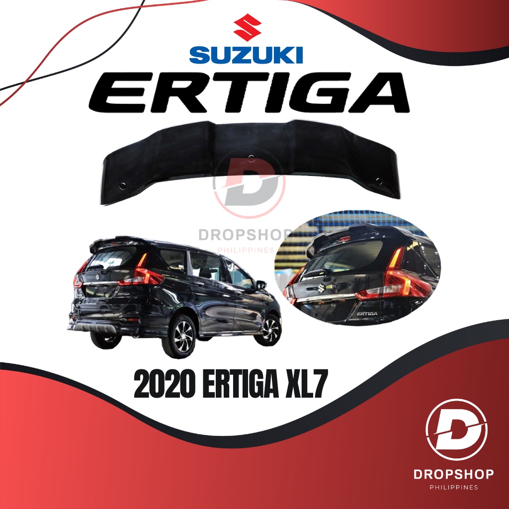 Suzuki Ertiga XL7 2020 Rear Spoiler Pre-Painted As a Primer or Final ...