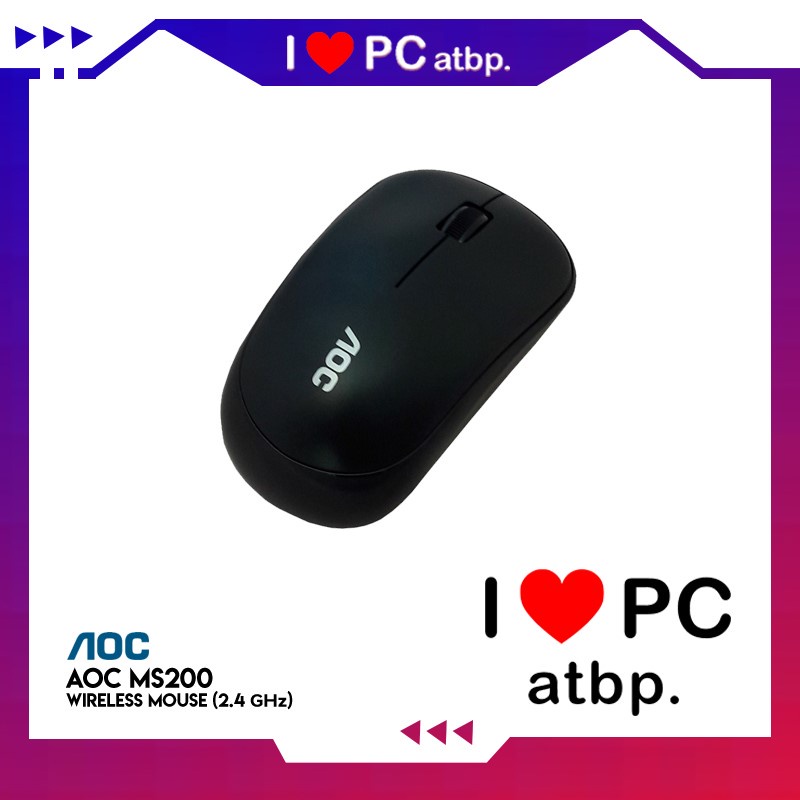 AOC MS200 Wireless Mouse (1000 DPI, 2.4g Low Power) | Shopee Philippines