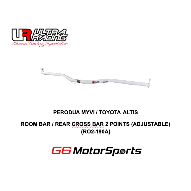PERODUA MYVI / TOYOTA ALTIS - ULTRA RACING SAFETY BAR : ROOM BAR / REAR ...