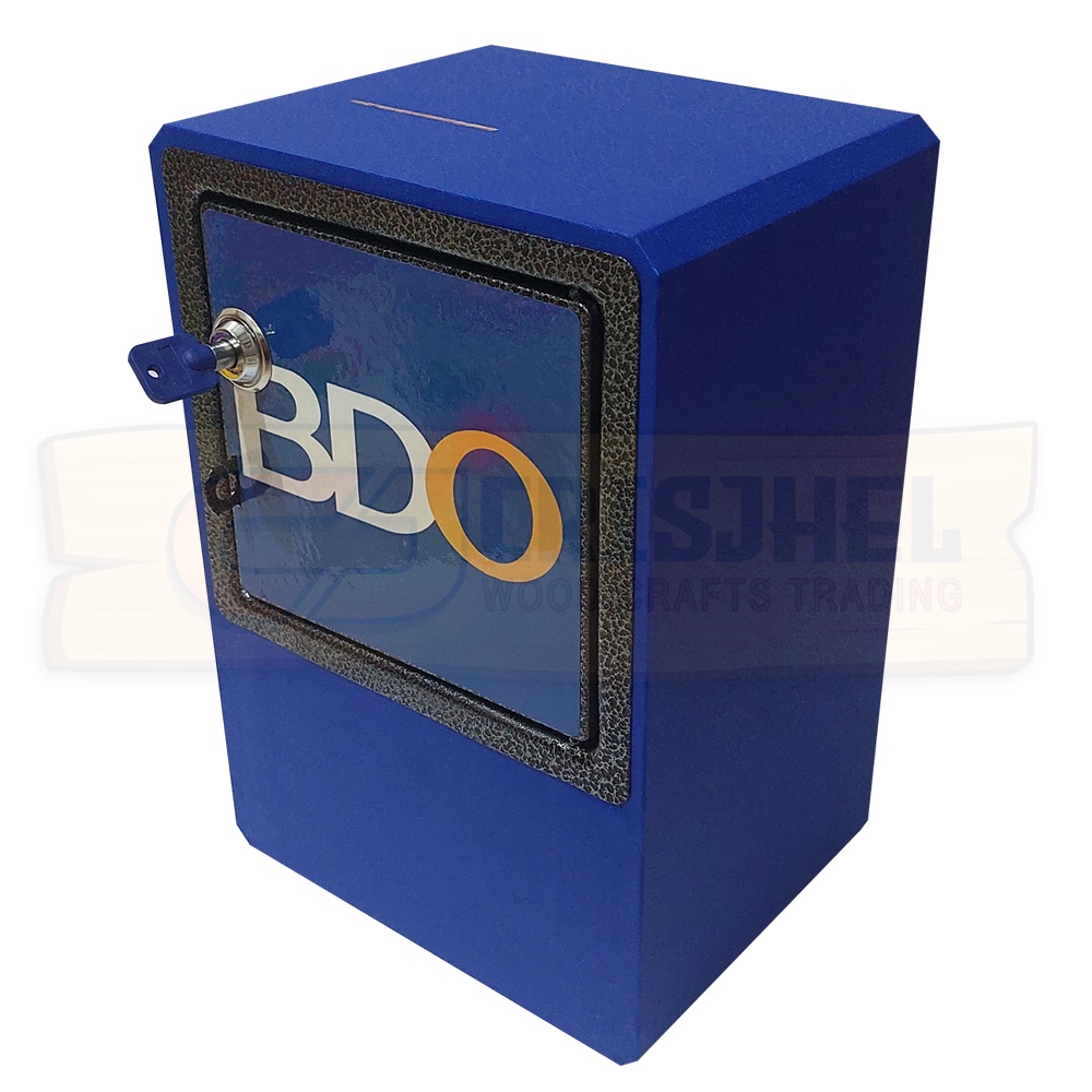 BIG-BDO BANK LOGO DESIGN alkansya vault multi purpose safety box CASH ...