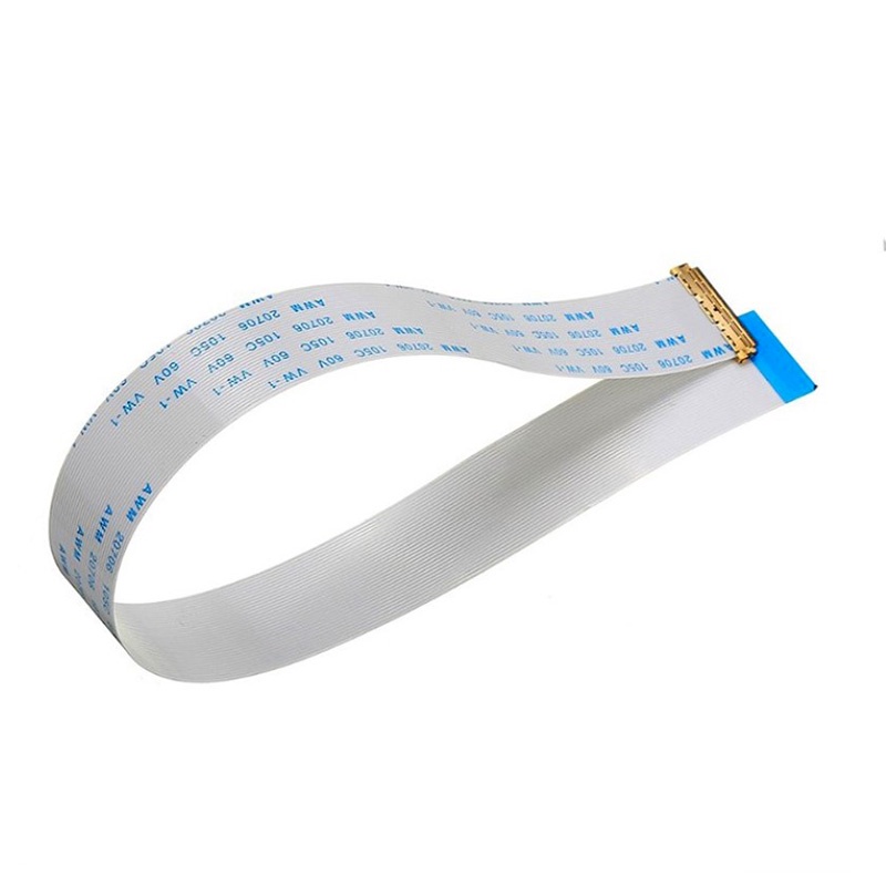 0.5mm 30 Pin 15cm 150mm Same Side Type-A I-pex 30P EDP Screen Line Driver Soft Cable For LCD ...