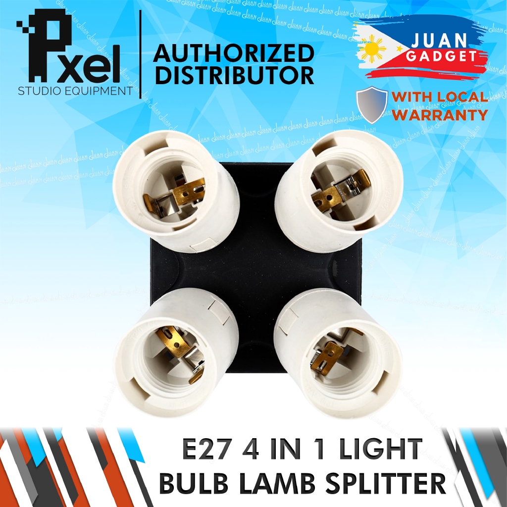 Pxel BH-4B SPLITTER 4 in1 E27 Base Socket Splitter Light Lamp Bulb ... Pxel BH-4B SPLITTER 4 in1 E27 Base Socket Splitter Light Lamp Bulb ...