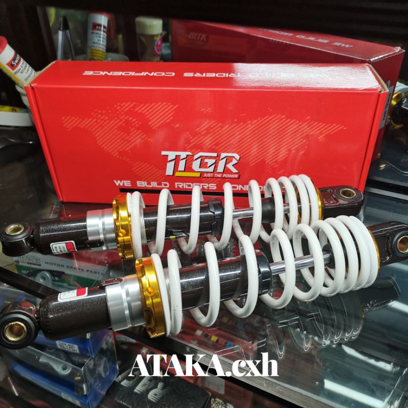 TTGR REAR SHOCK XRM 310MM WAVE, SMASH, SYM BONUS ,RAIDER J 115 DASH XRM ...