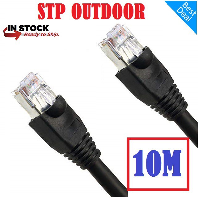 Stp Cat5 10M OUTDOOR LAN Cable - Cat5 FTP Ready To Use 10 Meters ...