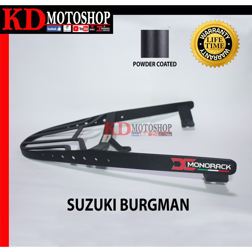 Suzuki Burgman DC Monorack Bracket | Shopee Philippines