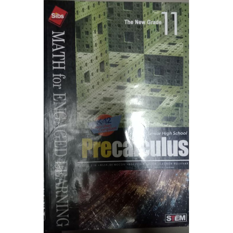 Math for Engaged Learning Pre Calculus | Shopee Philippines