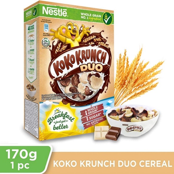 KRUNCH DUO Cereal 170g Coco Crunch 170g 170g | Shopee Philippines