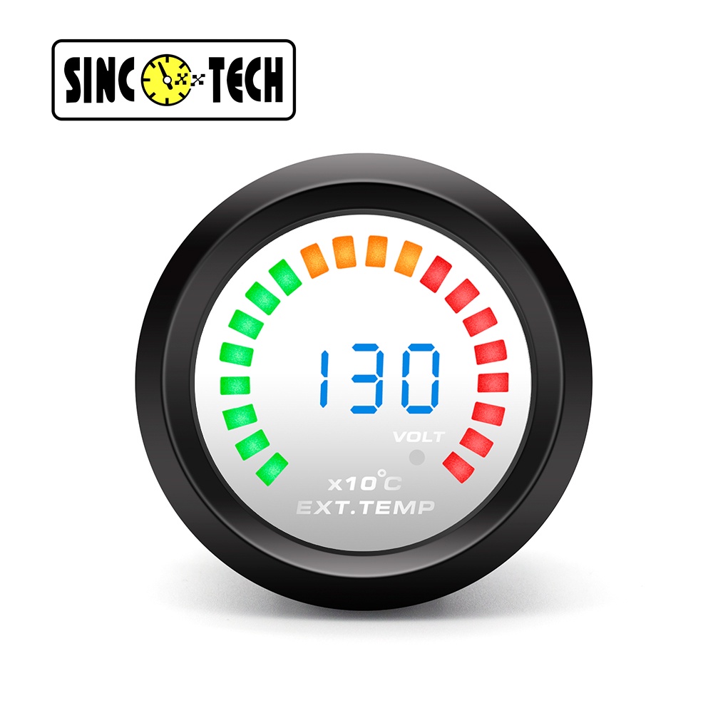Sinco Tech 6239B 2" EXT Gauge Exhaust gas temp gauge Car Meter | Shopee ...