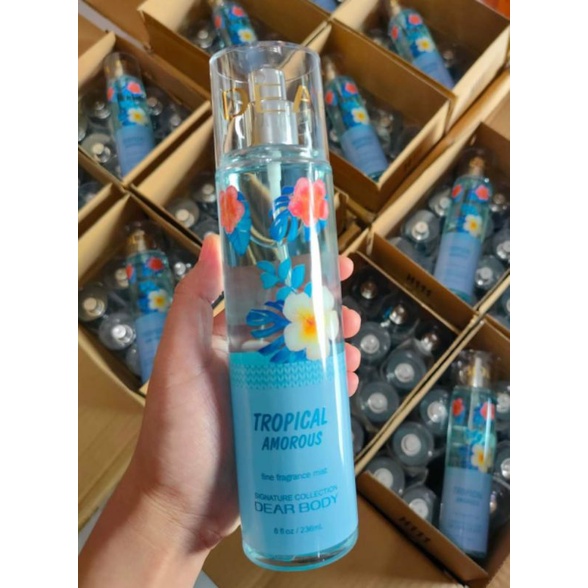 Dear Body Signature Tropical Amorous 236ml Fine Fragrance Mist | Shopee ...